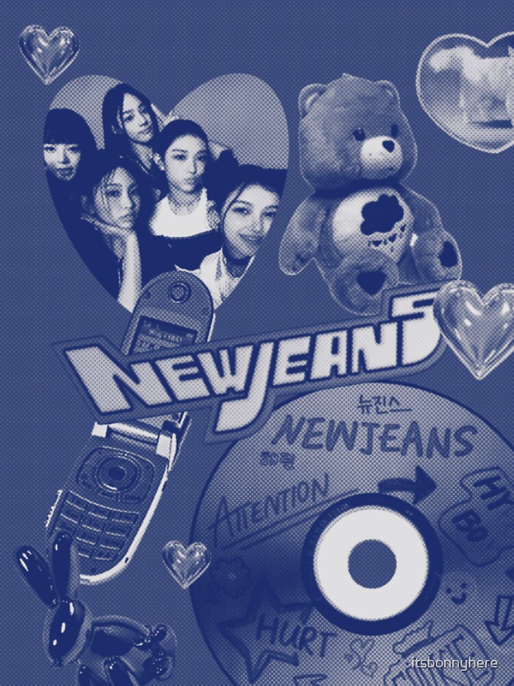 "NewJeans graphic" Sticker for Sale by itsbonnyhere | Redbubble