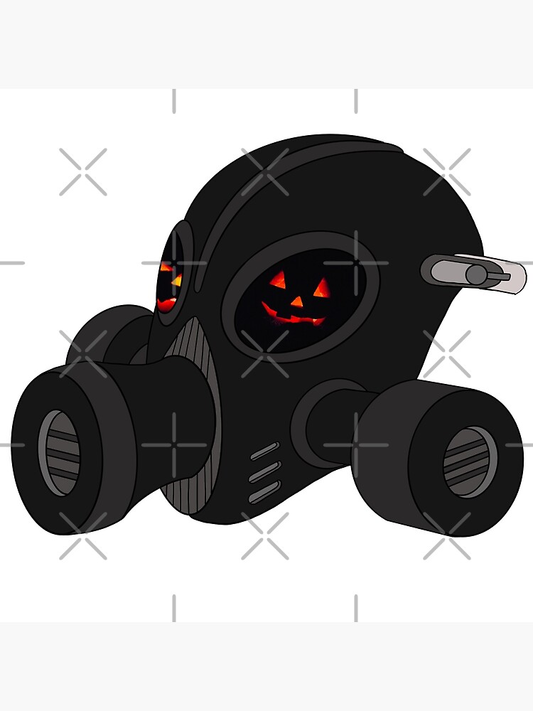 "Due to the economy this is my halloween costume. Scary gas mask ...