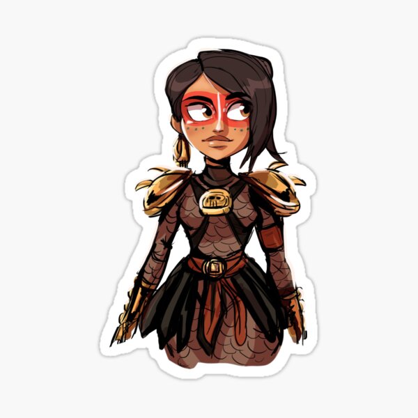 "Maya And The Three" Sticker for Sale by YELSO | Redbubble