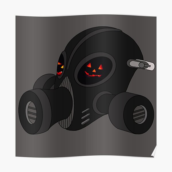 "Due to the economy this is my halloween costume. Scary gas mask ...