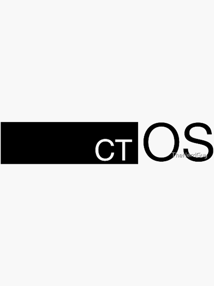 "ctOS Logo" Sticker for Sale by TheNerdGuy | Redbubble