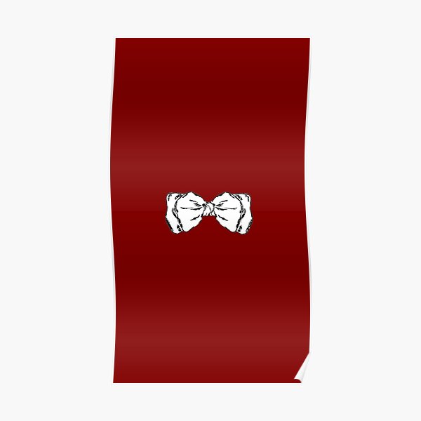 "bow tie" Poster for Sale by Strato-Shop | Redbubble
