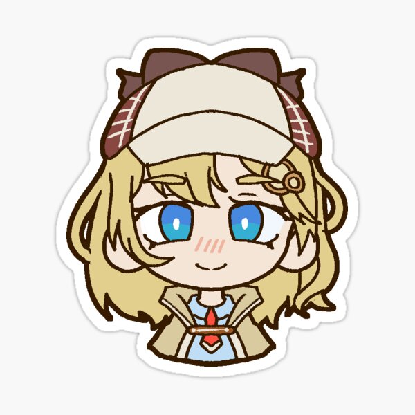 "Amelia Watson (HoloMyth)" Sticker for Sale by viryllion | Redbubble