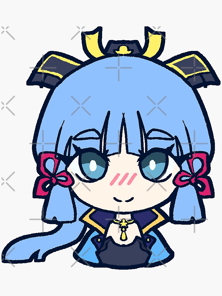"Ayaka (Genshin Impact)" Sticker for Sale by viryllion | Redbubble