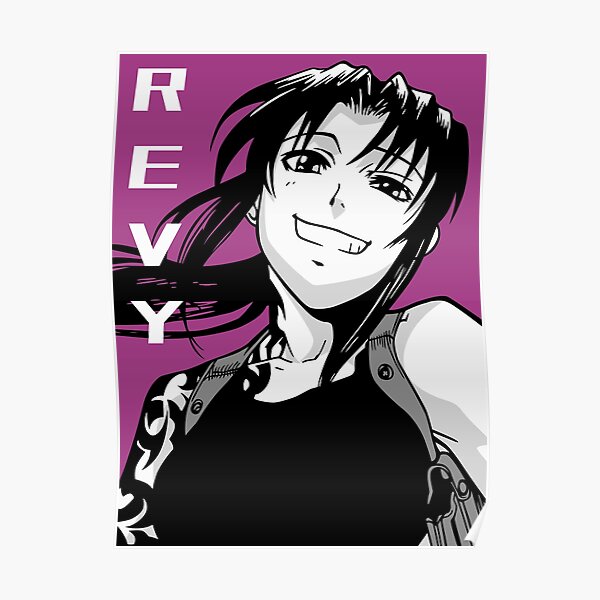 "Revy" Poster for Sale by Brok5566 | Redbubble