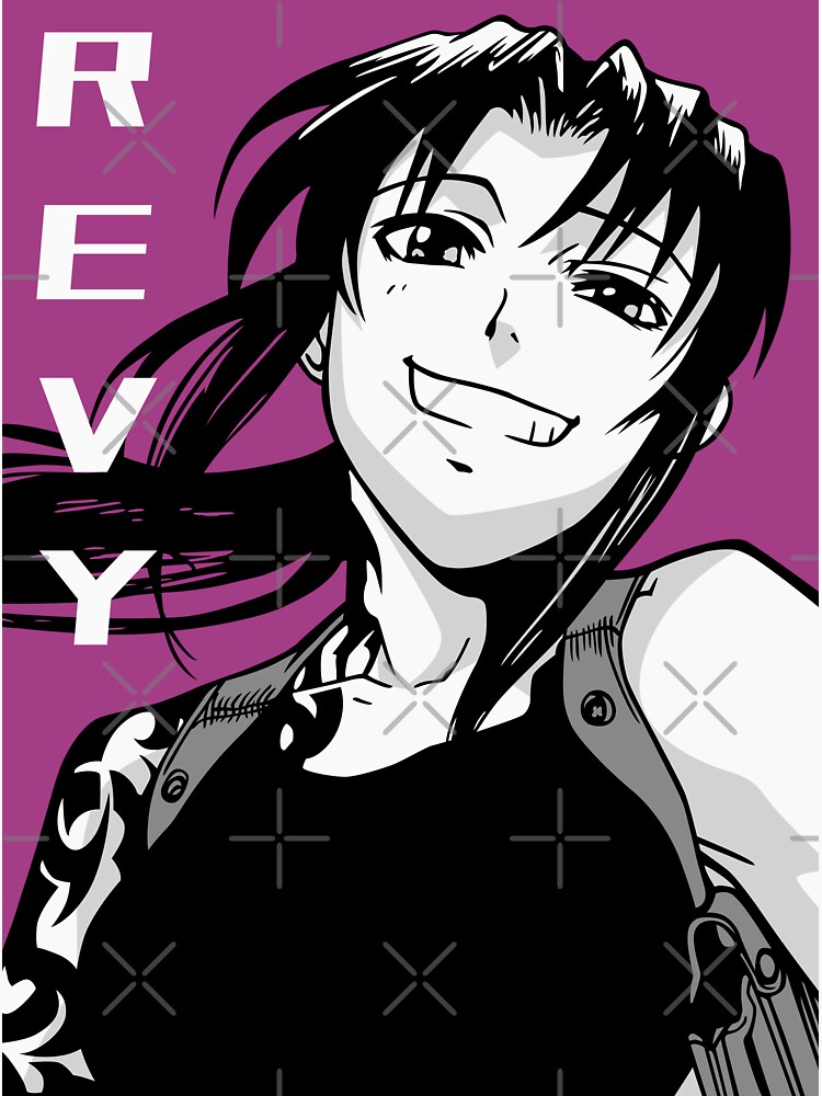 "Revy" Sticker for Sale by Brok5566 | Redbubble