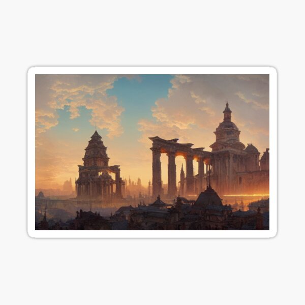 "A flashback to the past" Sticker for Sale by We-Bot-Art | Redbubble