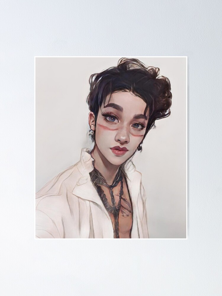 "Stray Kids Bang Chan Wolfgang fan art " Poster for Sale by Monahh98 ...