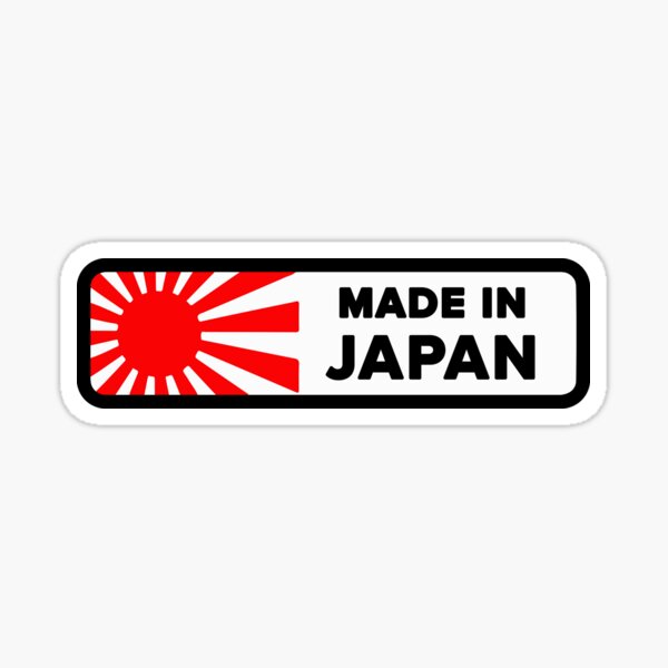 "Made In Japan" Sticker for Sale by Rankeaocm | Redbubble
