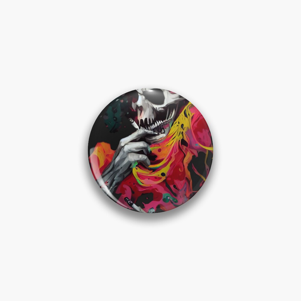"intimidating colors, comic style, psychedelic cartoon Grimm reaper ...
