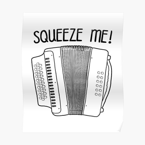 Póster «Meme gracioso - Caja de comprimir Acordeón - Músico ...