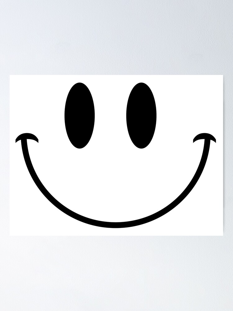 "Fanny Smiley face with eyes and Mouth" Poster for Sale by eldaltony ...