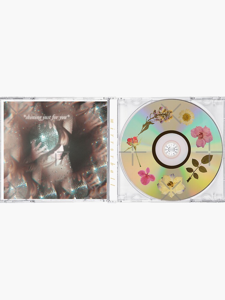 "FOLKLORE CD MIRRORBALL TAYLOR SWIFT " Sticker for Sale by ...