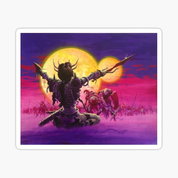 "Bad Moon" Sticker for Sale by RetroAttire | Redbubble