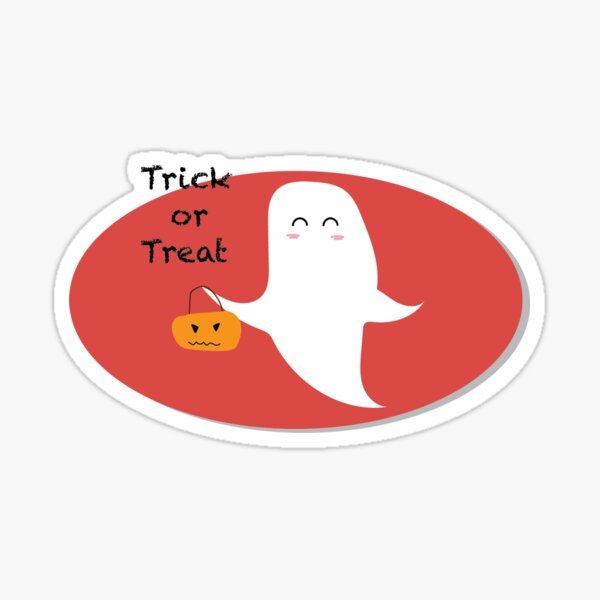 "Cute Little Ghost" Sticker for Sale by maggiesommer | Redbubble