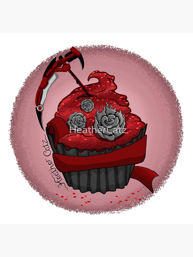 "Ruby Cupcake" Poster by HeatherCatz | Redbubble