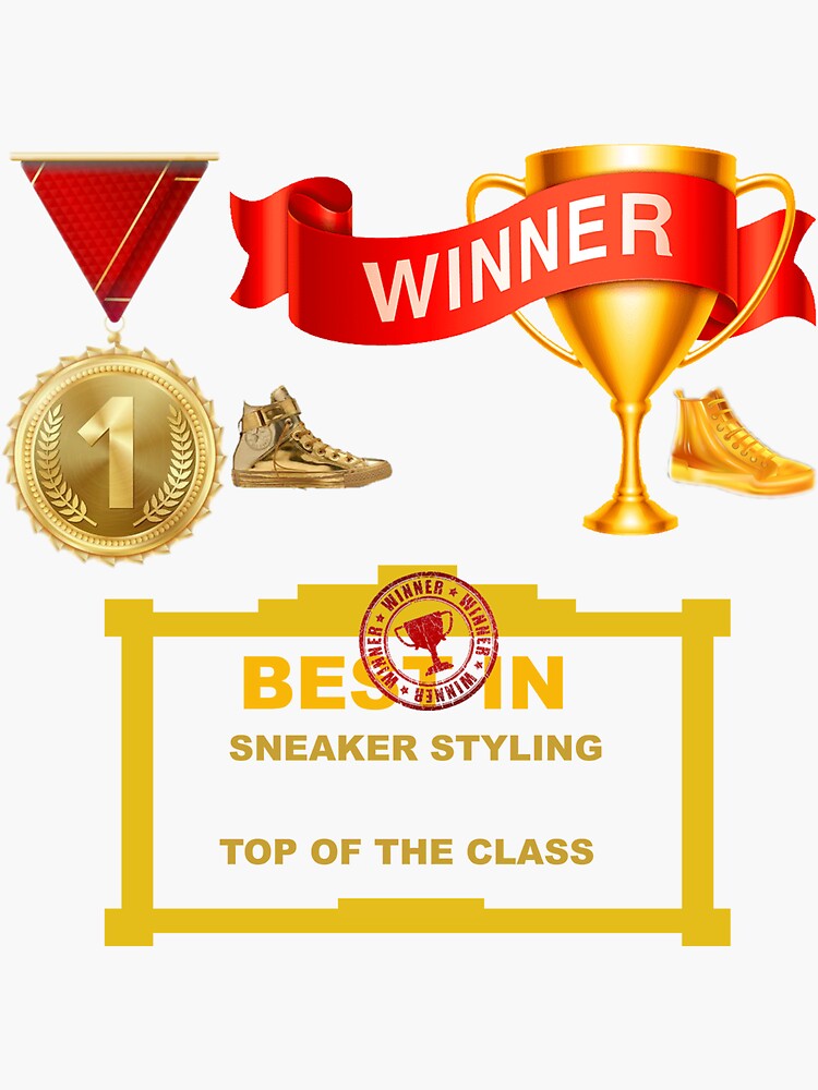 "best in sneaker styling, 2022 sneaker award, 2023 sneaker award of the ...