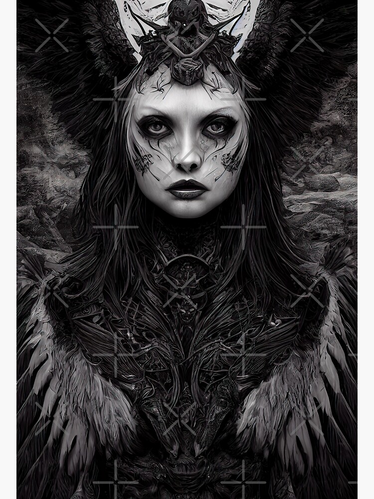 "Badb Catha" Sticker for Sale by OccultDreams | Redbubble