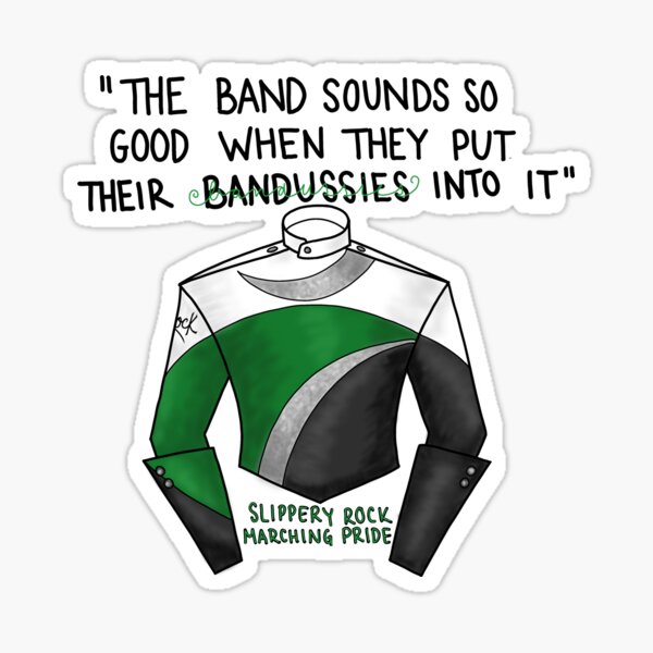 "SRU Bandussies" Sticker for Sale by unhingedchaos | Redbubble