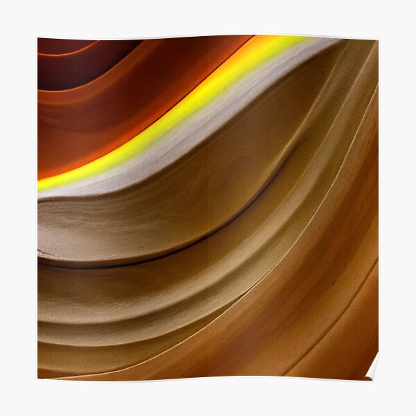 "Soft Curve " Poster for Sale by TiltedCode | Redbubble