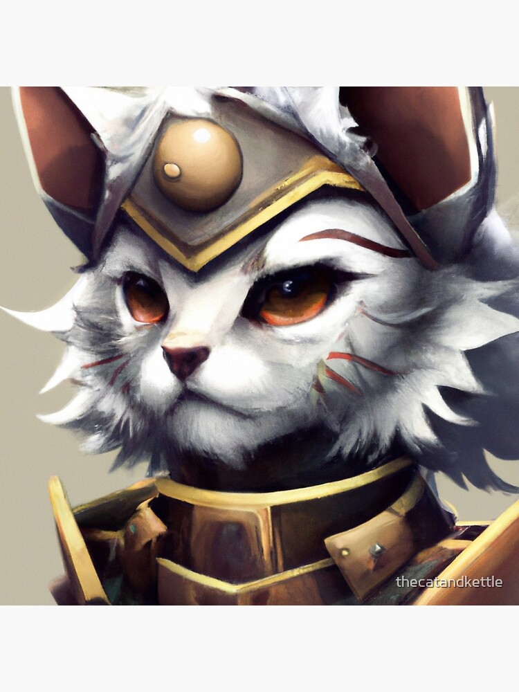 "Mono the Cat, looking determined (Fantasy)" Poster for Sale by ...