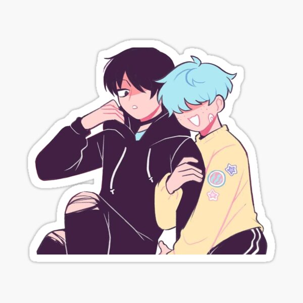 Goth X Nerd Sticker For Sale By Thymaker Redbubble
