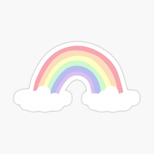 "Rainbow Design" Sticker for Sale by DesignByAvery | Redbubble