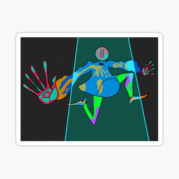 "Papyrus Abduction" Sticker for Sale by Nimroddus | Redbubble