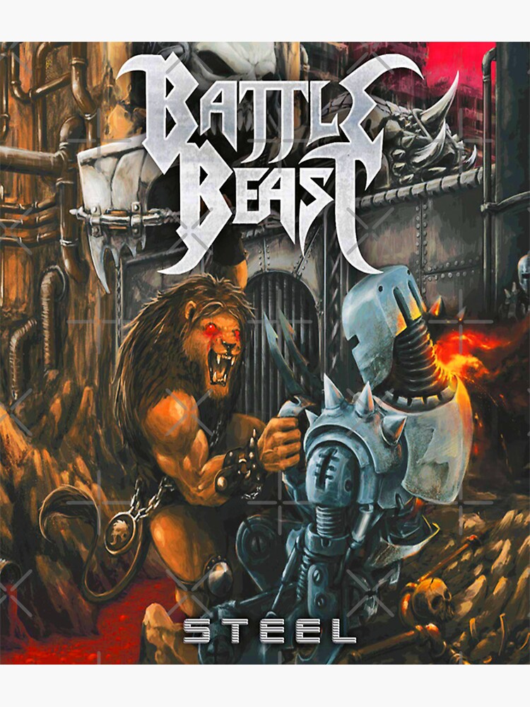 "Battle Beast Band Logo" Sticker for Sale by MasWidyatmoko | Redbubble