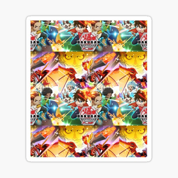 "Bakugan Cartoon 2" Sticker for Sale by marecoblet | Redbubble