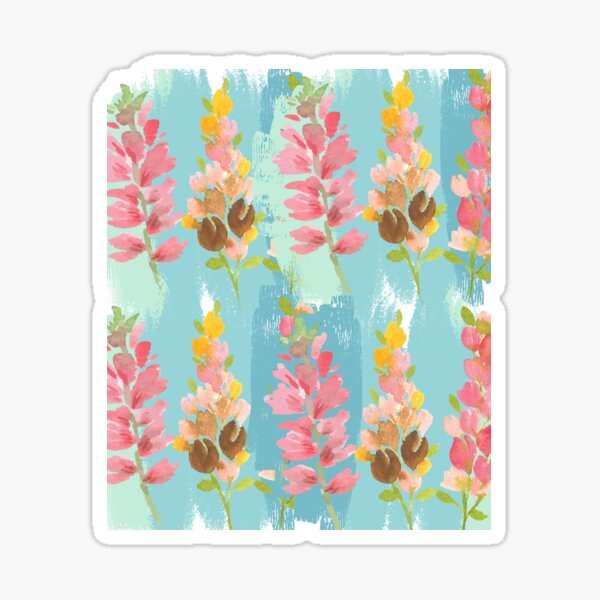 "vintage snapdragons" Sticker for Sale by Inspirely | Redbubble