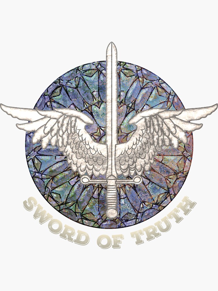 "Sword of Truth With Wings - Yahusha Armor - Christian T-shirt" Sticker ...
