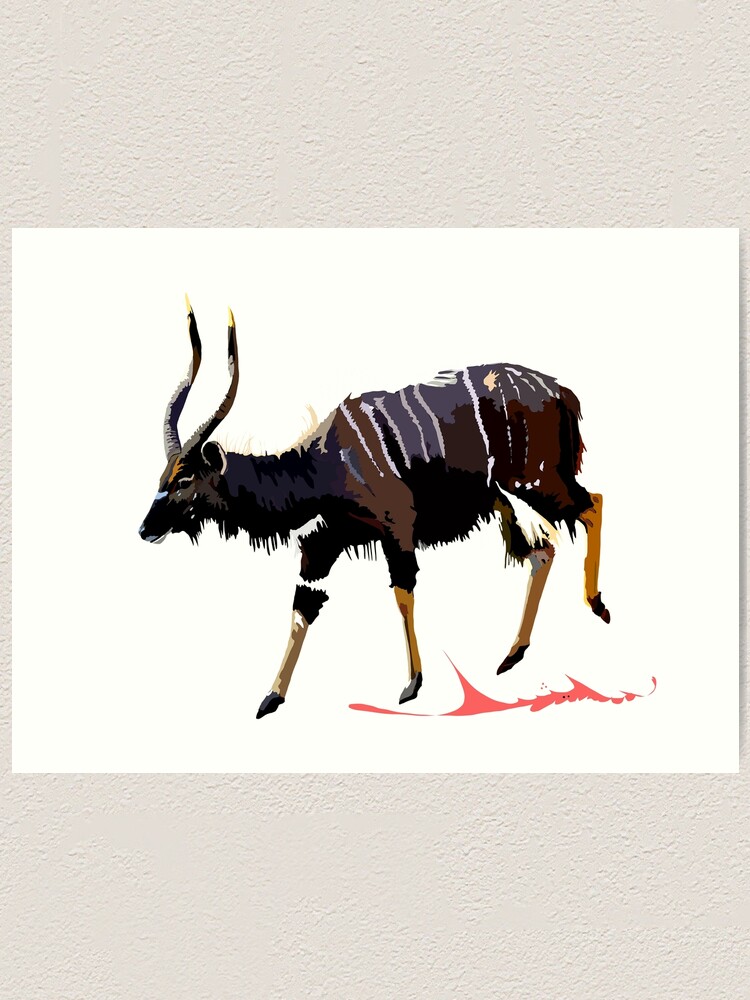 "Nyala" Art Print for Sale by michdevilish | Redbubble