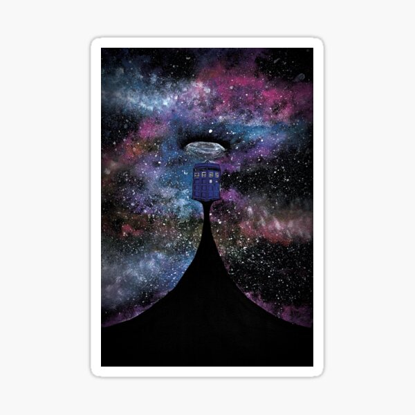 "Madman In A Box" Sticker for Sale by CdotCooper | Redbubble