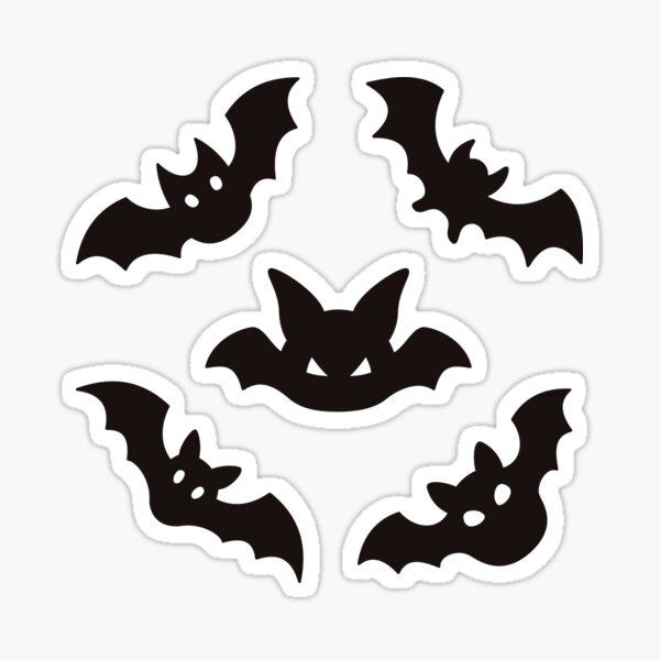 "Cute Vampire Bat Pattern - Halloween - Color Purple and Black - by No ...
