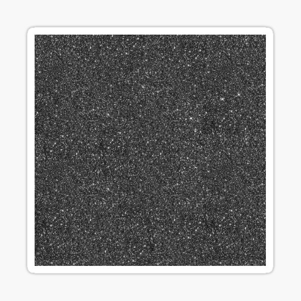 "Black Sparkle Glitter" Sticker for Sale by koovox | Redbubble