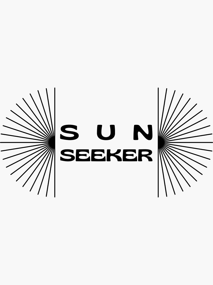 "Sun Seeker" Sticker for Sale by CakmakShop | Redbubble