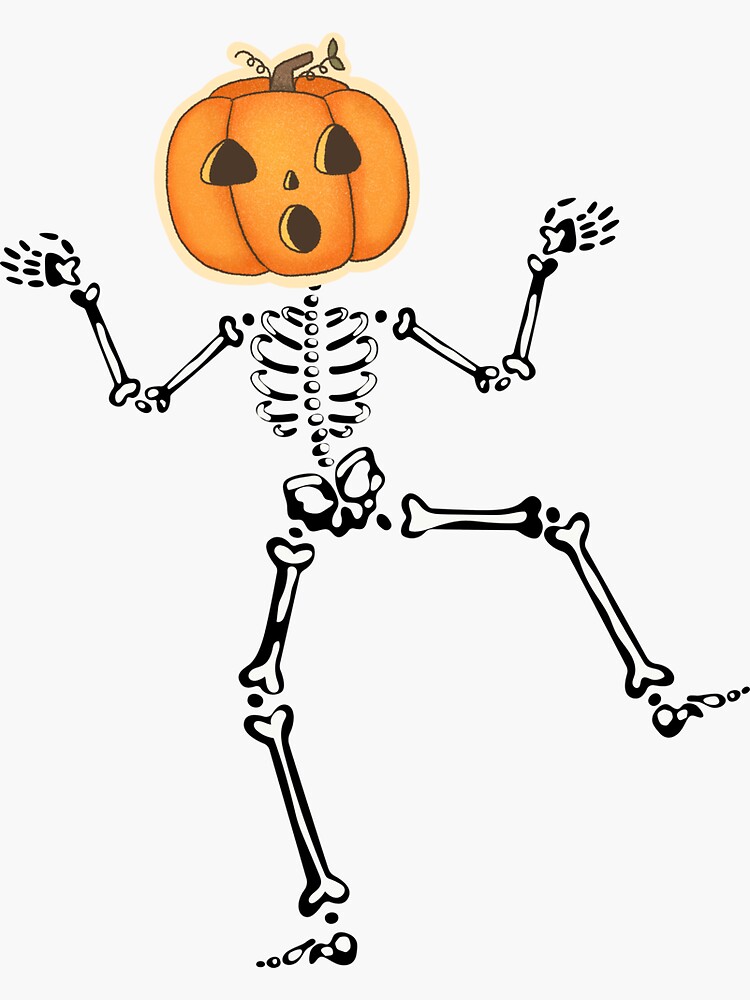 "Surprised Dancing Skeletons Dance Challenge Halloween Scary Skeleton ...