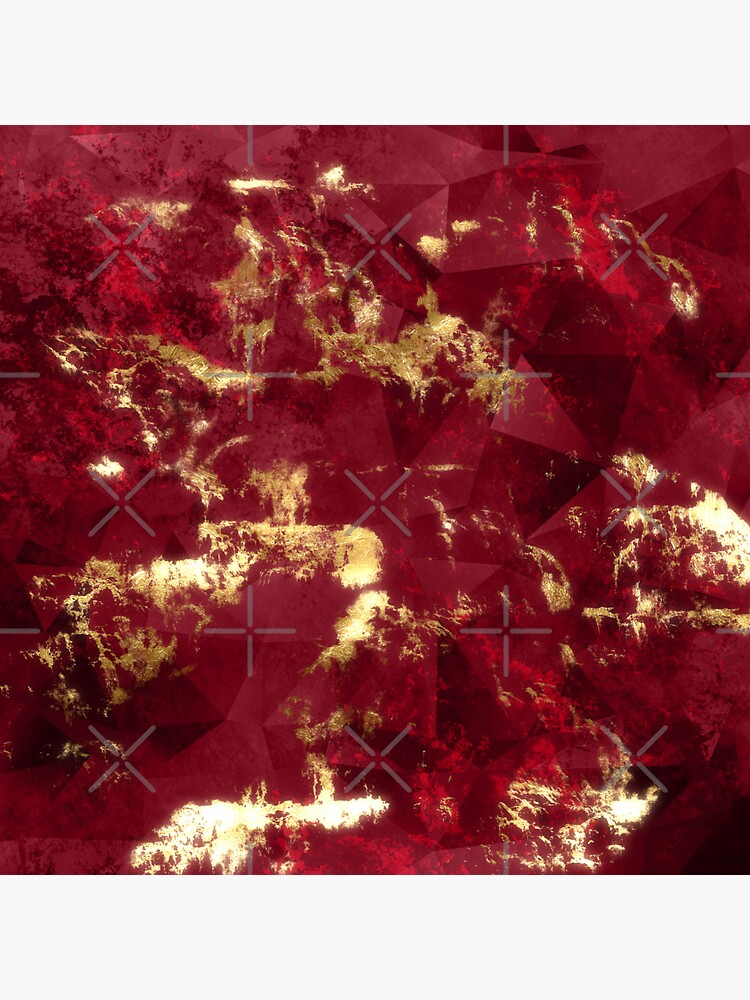 "Luxury Fire Ruby 4" Sticker for Sale by TrendyGlitter | Redbubble