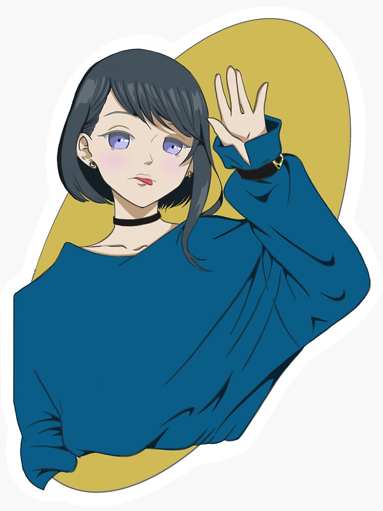 "Hiya!!! " Sticker for Sale by xameliacreates | Redbubble