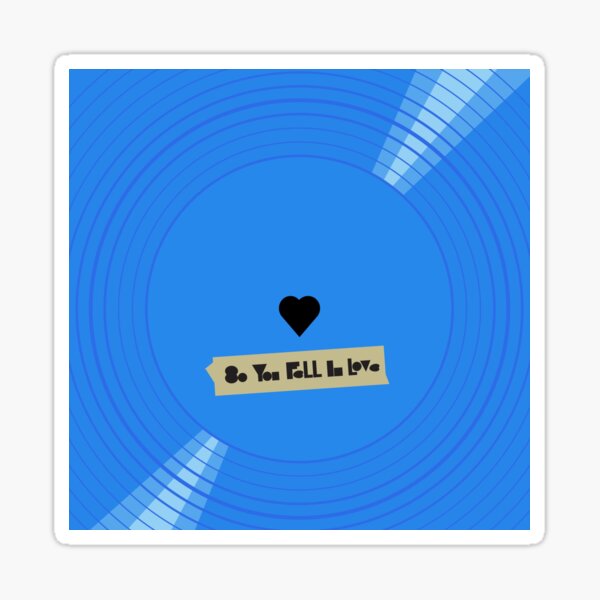 "Felly: So You Fell In Love abstract Cover Art" Sticker for Sale by ...