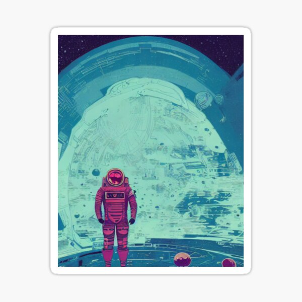 "Astro Sailor 018" Sticker for Sale by AstroSailor | Redbubble