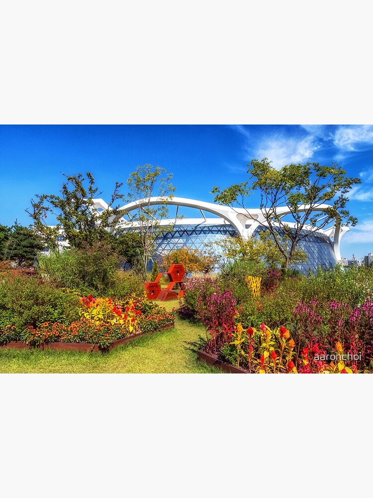 "Seoul botanic park with conservatory" Poster for Sale by aaronchoi ...