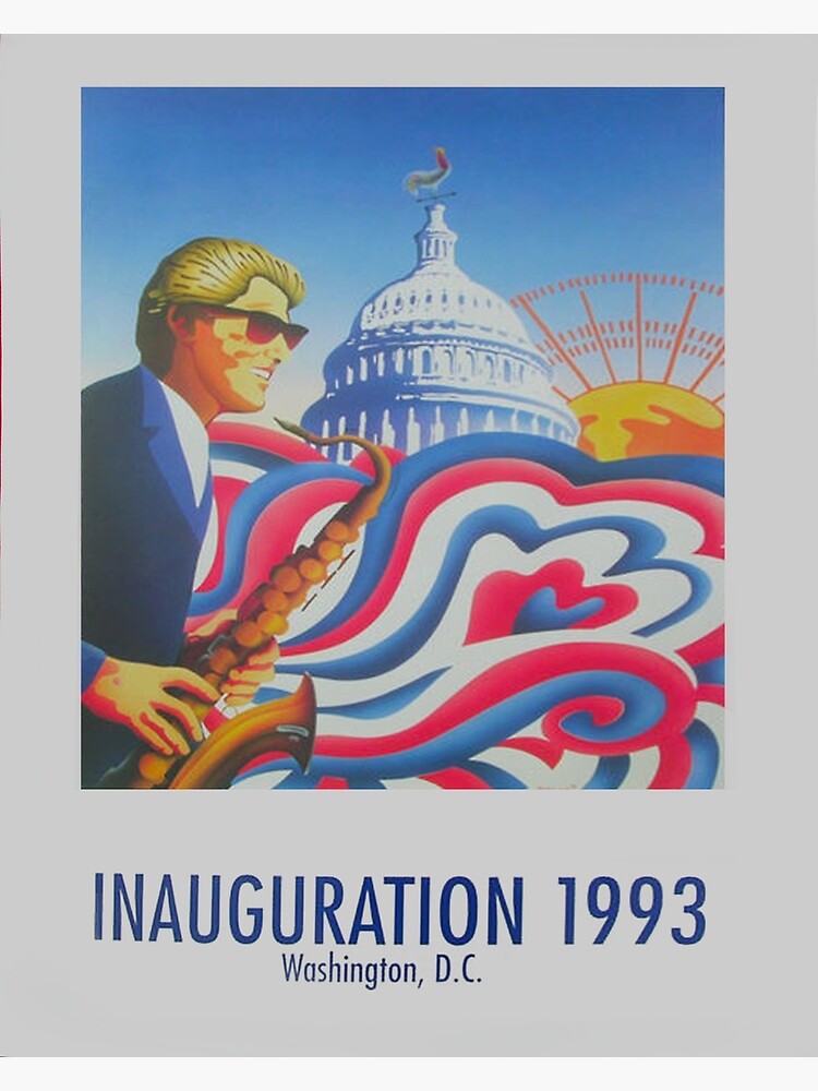 Lámina fotográfica «"Inauguración 1993, Washington, DC" - '93 Bill ...