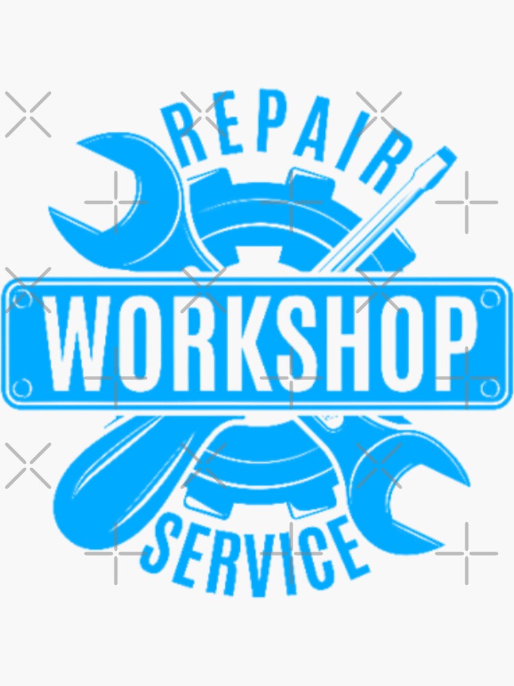 "Bluey Mechanics" Sticker for Sale by Vlaki | Redbubble