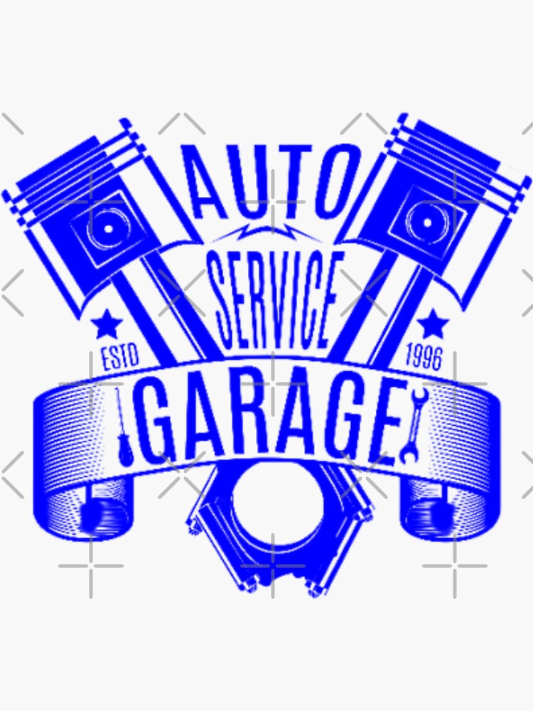 "Bluey Mechanics" Sticker for Sale by Vlaki | Redbubble