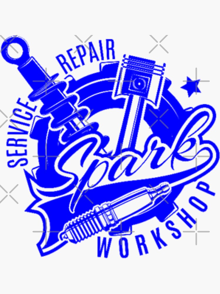 "Bluey Mechanics" Sticker for Sale by Vlaki | Redbubble