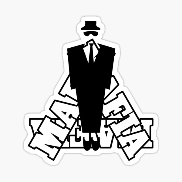 "MAFIA" Sticker for Sale by Wirabuanap | Redbubble