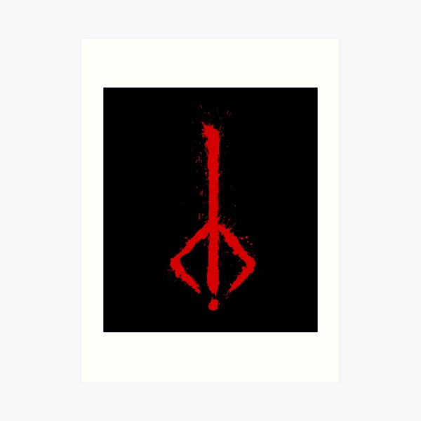 "Bloodborne - Hunter Rune" Art Print for Sale by InfinityTone | Redbubble
