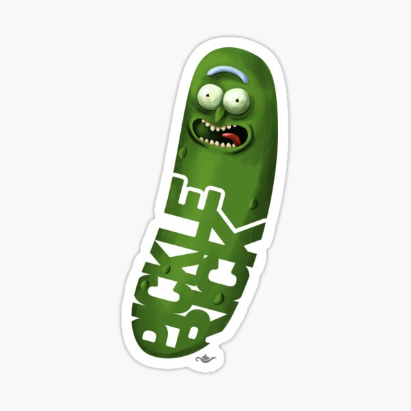 "Pickle Rick" Sticker by GrantP93 | Redbubble